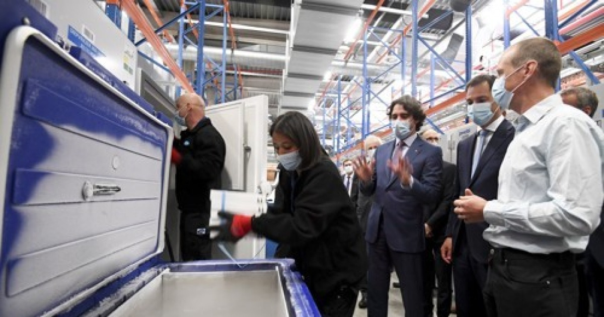 BELGIUM CORONAVIRUS PFIZER