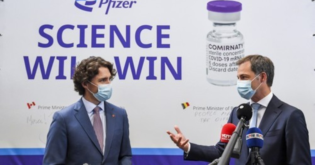 BELGIUM CORONAVIRUS PFIZER