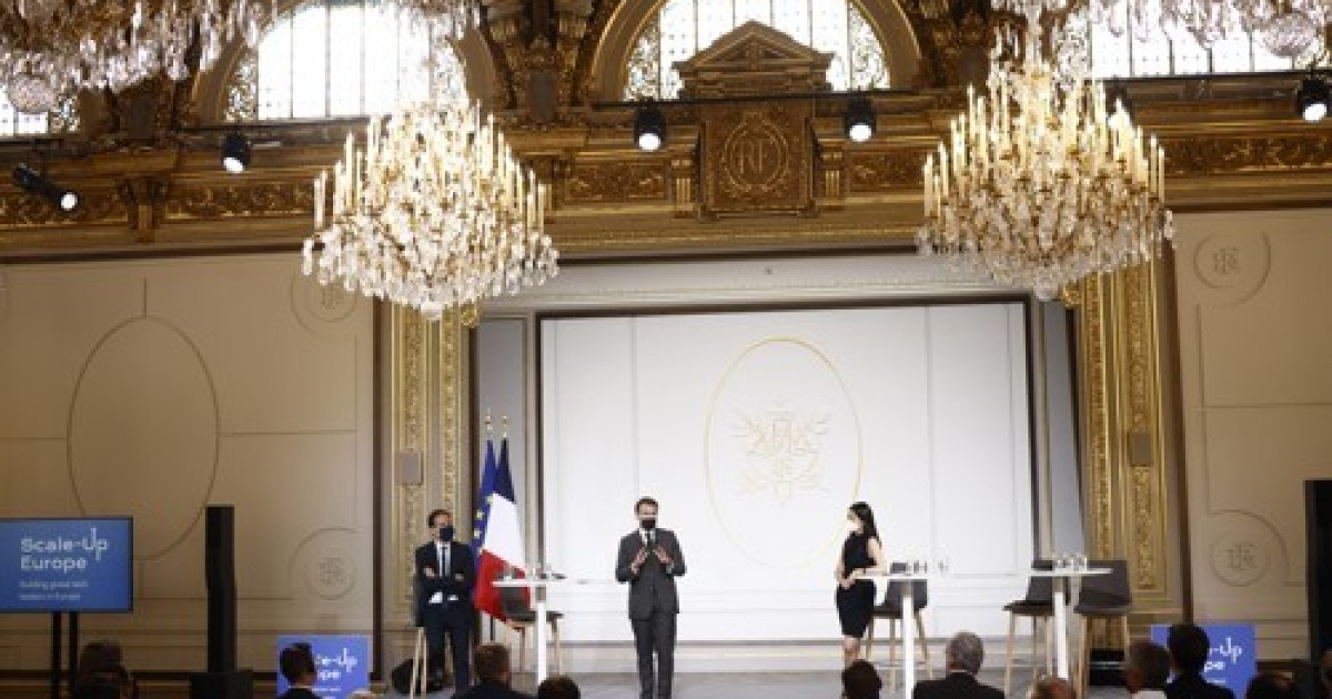 FRANCE MACRON SCALE UP EUROPE