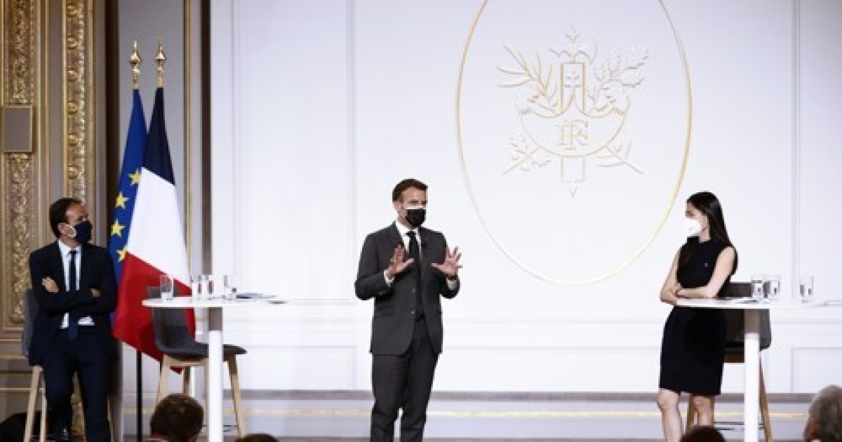 FRANCE MACRON SCALE UP EUROPE