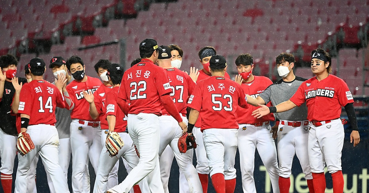 SSG '승리의 기쁨 나누며'[포토]