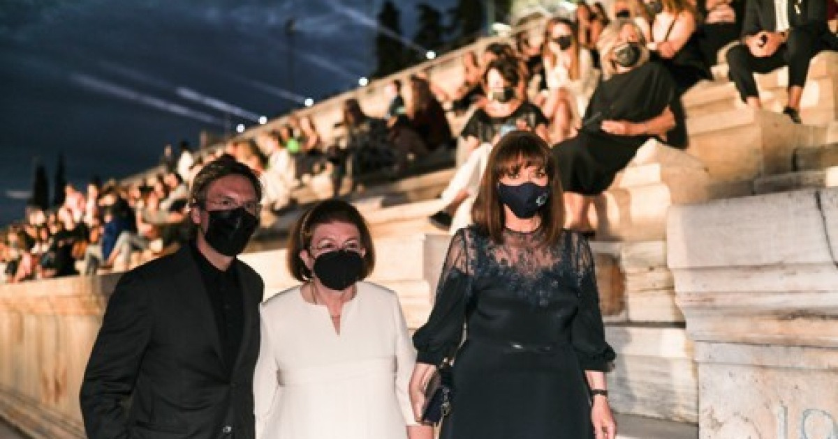GREECE DIOR FASHION SHOW