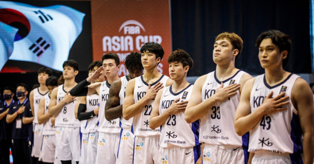 Korean men's squad earn FIBA Asia Cup berth