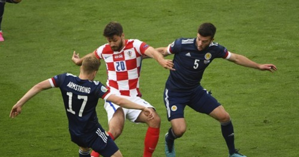 Britain Scotland Croatia Euro 2020 Soccer