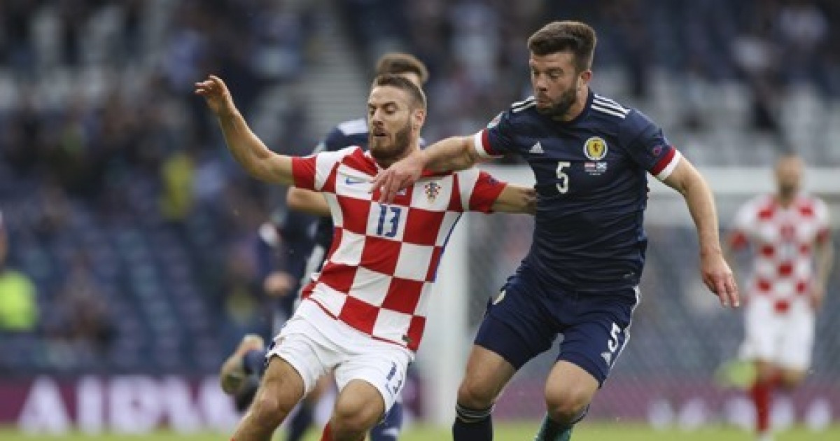 Britain Croatia Scotland Euro 2020 Soccer