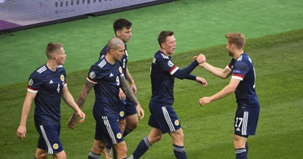 Britain Scotland Croatia Euro 2020 Soccer
