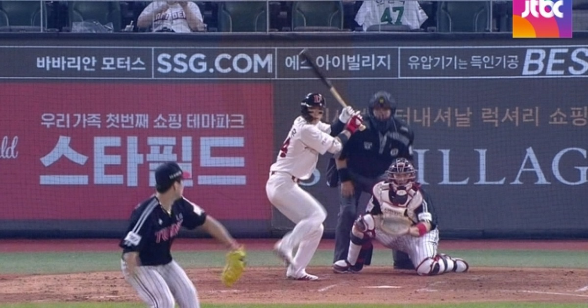 '5회 6점 집중력' SSG, 열세 뒤집고 LG 6연승 저지