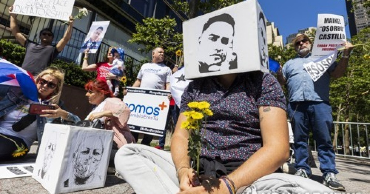 USA NEW YORK CUBA UN POLITICAL PRISONERS