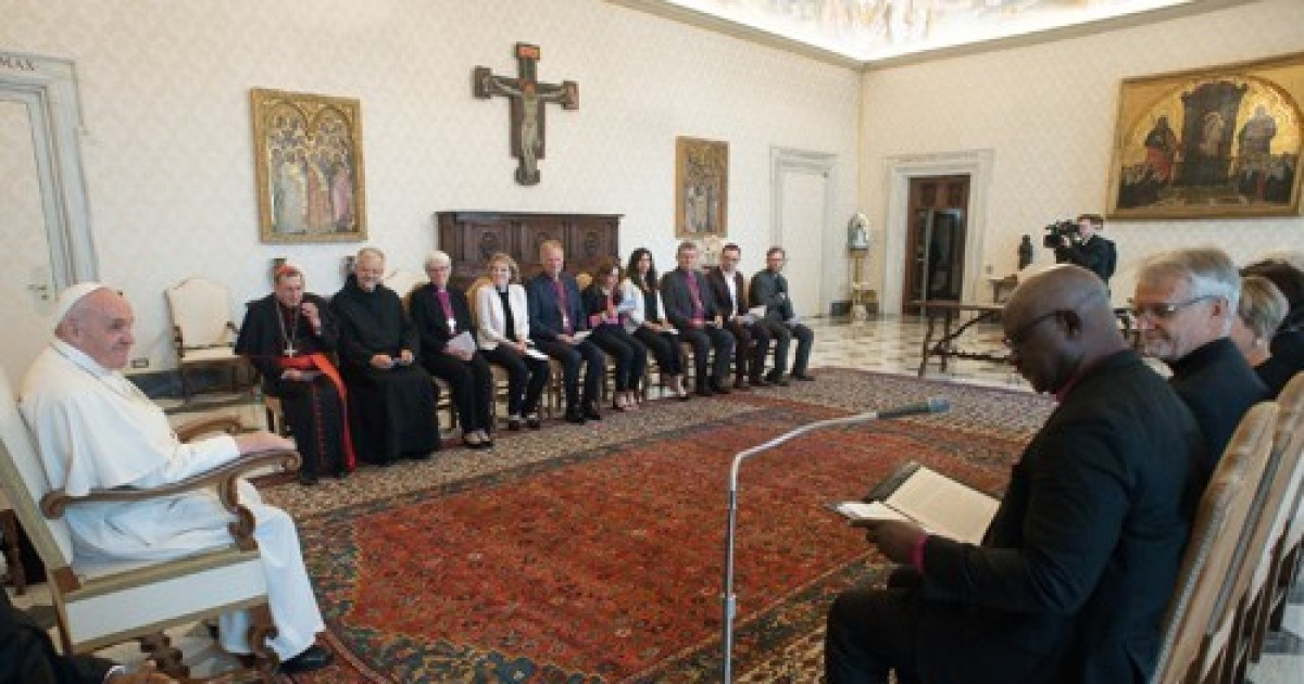 VATICAN POPE FRANCIS LUTHERANS AUDIENCE