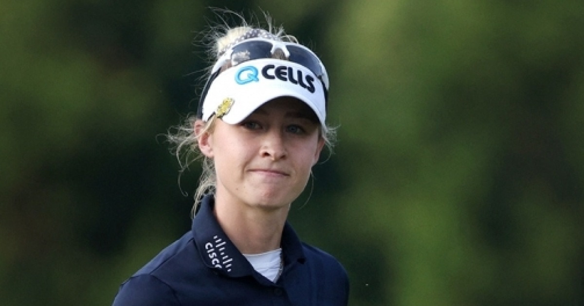 '메이저 우승 없는 강자' 넬리 코다, 2R서 9타 줄여 단독 선두 [LPGA KPMG 위민스 PGA챔피언십]