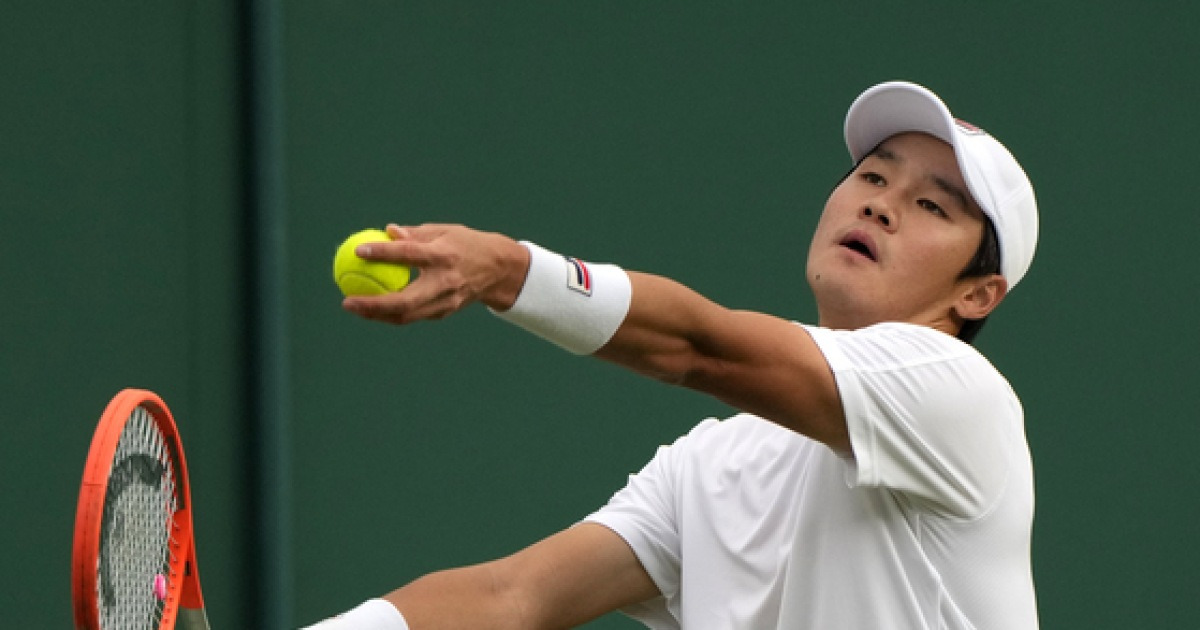 Kwon Soon-woo beats Masur in first round at Wimbledon