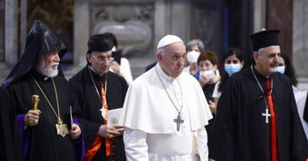 VATICAN POPE FRANCIS LEBANON