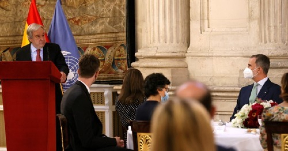 SPAIN UNITED NATIONS ROYALS