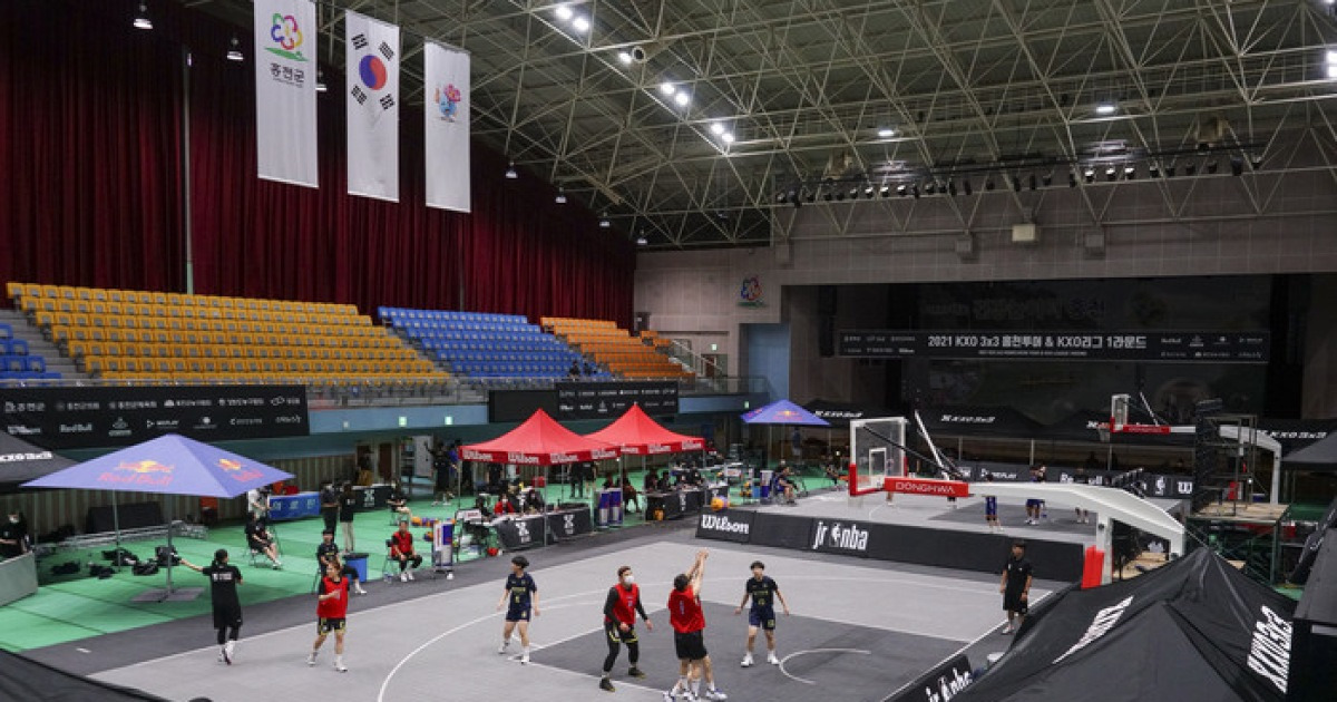 [KXO] KBL, 대학팀 모두 전멸..2021 KXO 3x3 홍천투어 첫날(종합)