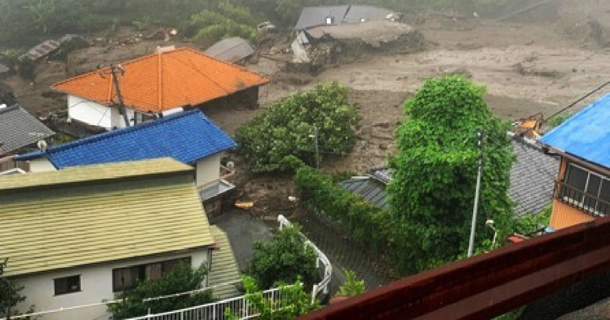 JAPAN RAIN MUDSLIDE