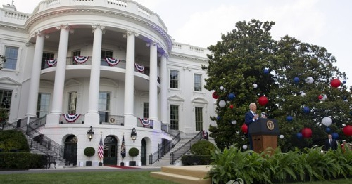 USA GOVERNMENT WHITE HOUSE INDEPENDENCE DAY