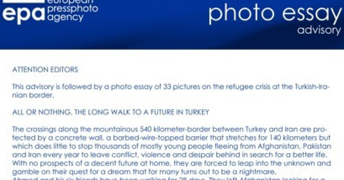 TURKEY PHOTO ESSAY REFUGEES CRISIS IRAN BORDER