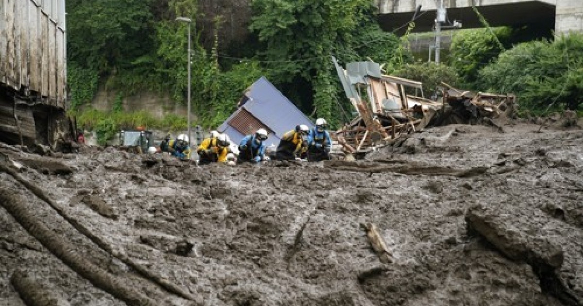JAPAN RAIN MUDSLIDE