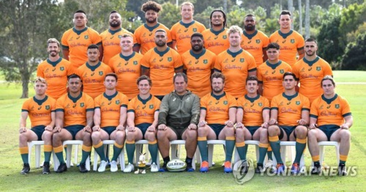 AUSTRALIA RUGBY WALLABIES CAPTAINS RUN