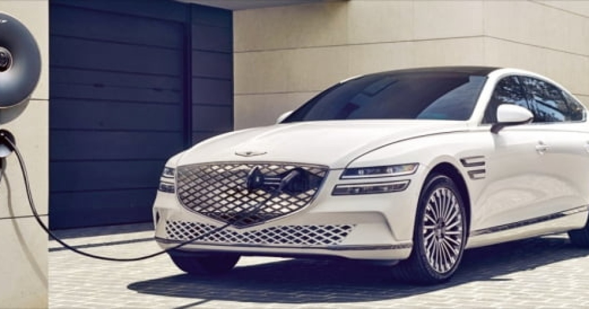 제네시스 첫 전기차 G80, 한번 충전에 427km 질주