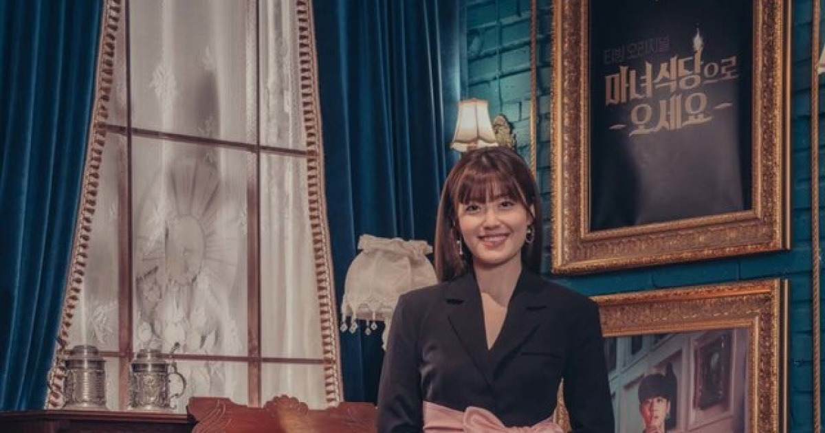 TVING '마녀식당으로 오세요' 제작발표회 하는 배우 남지현