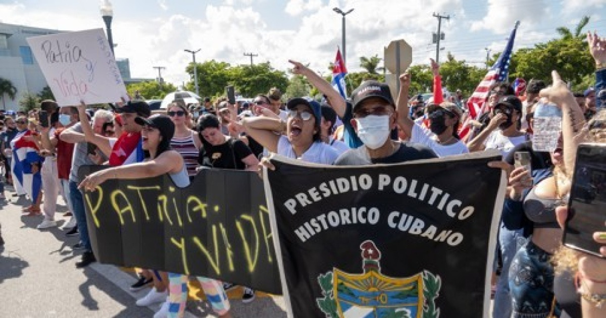 USA FLORIDA CUBANS DEMONSTRATION