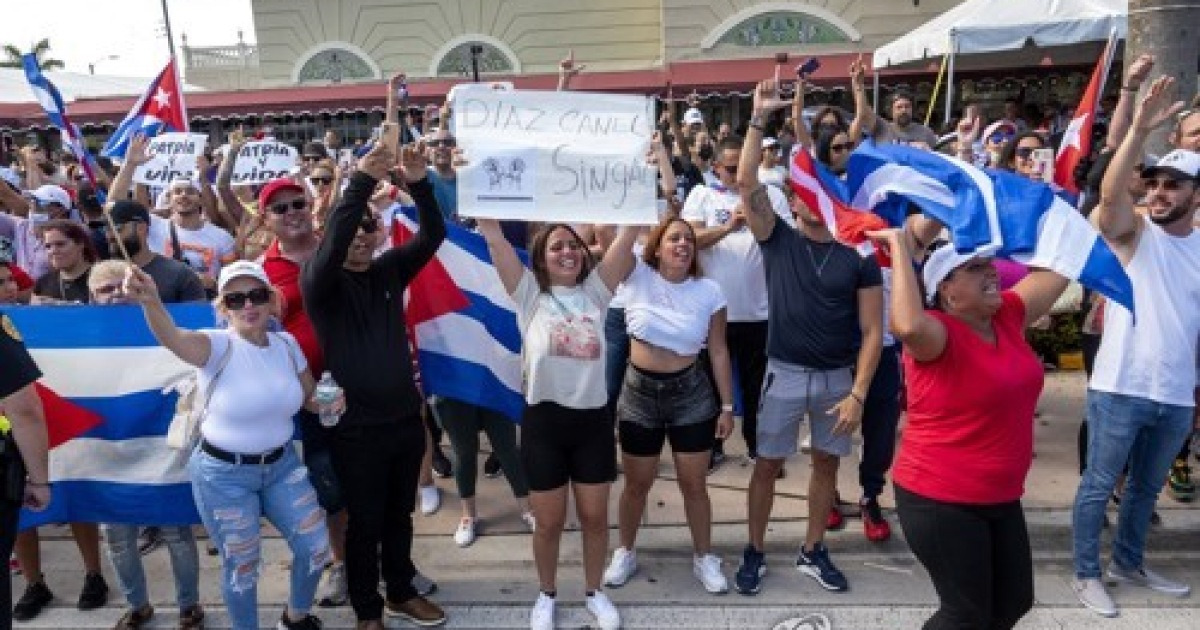 USA FLORIDA CUBANS DEMONSTRATION