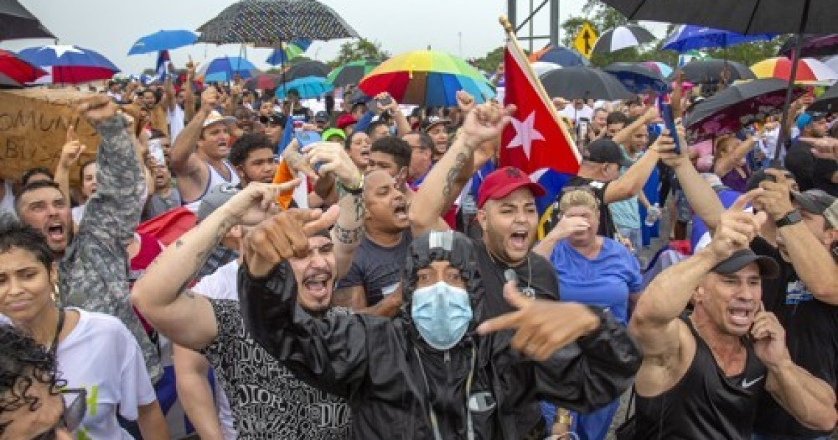 USA FLORIDA CUBANS DEMONSTRATION