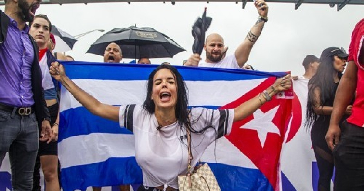 Cuba Protest Miami