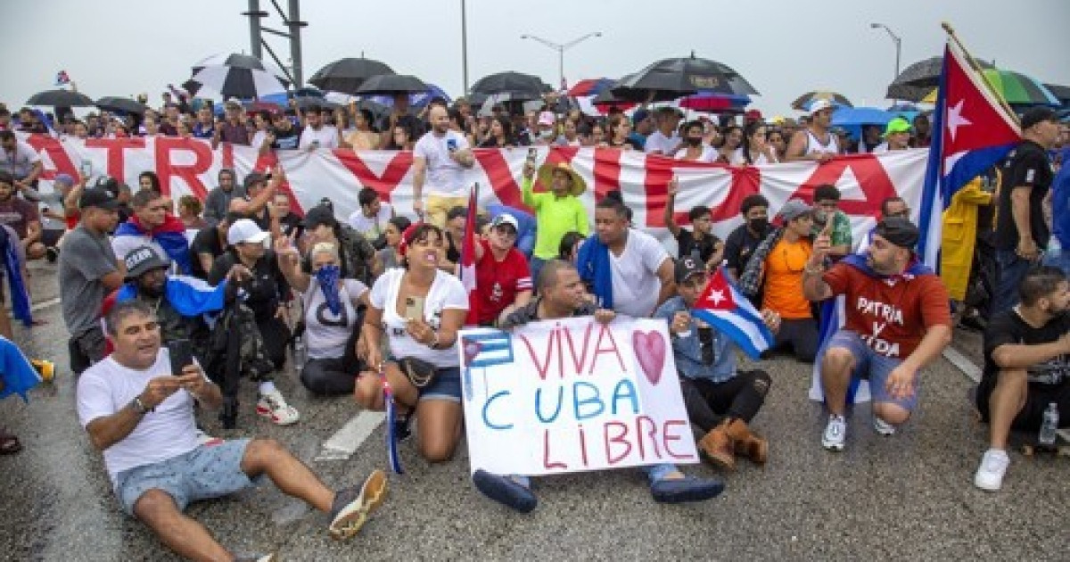 USA FLORIDA CUBANS DEMONSTRATION