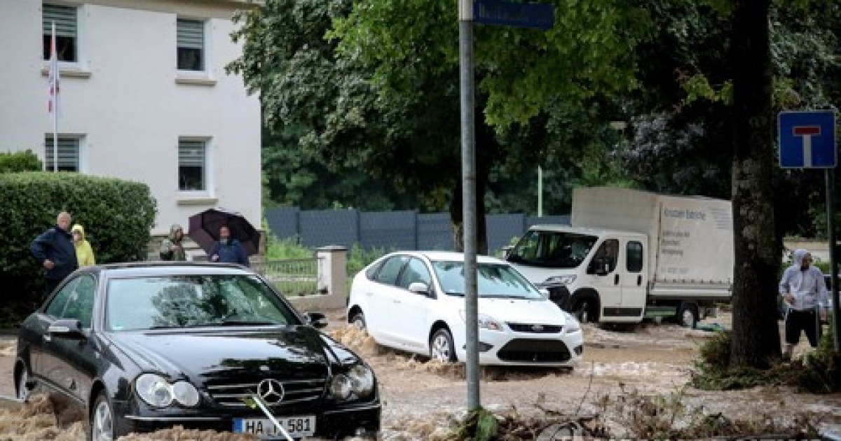 GERMANY STORM RAIN WEATHER