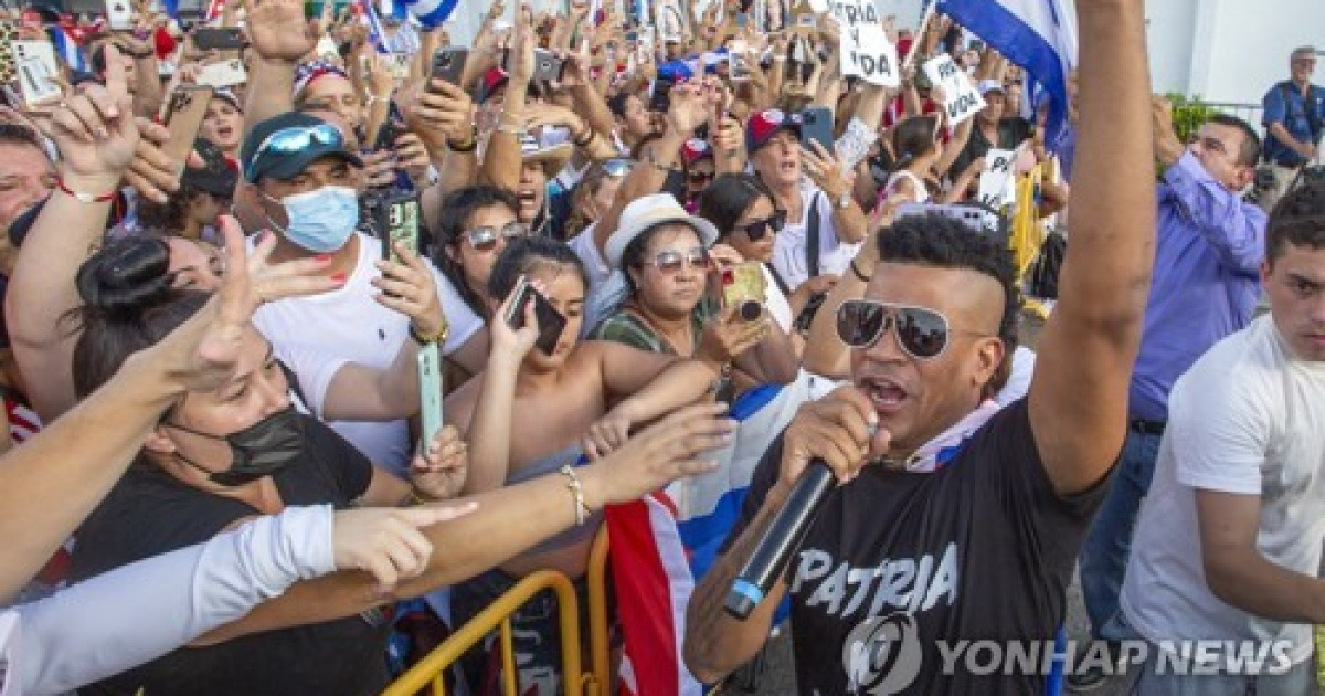 USA FLORIDA CUBANS DEMONSTRATION