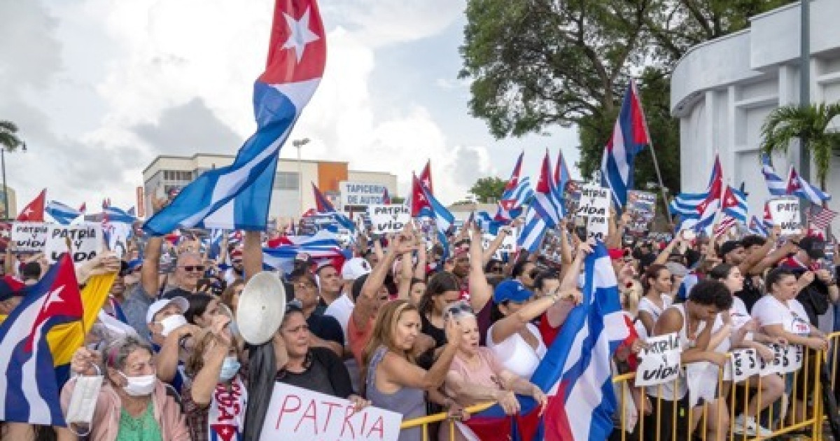 USA FLORIDA CUBANS DEMONSTRATION