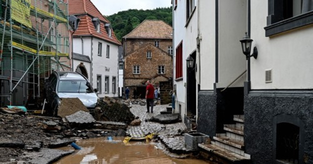 GERMANY STORM RAIN WEATHER