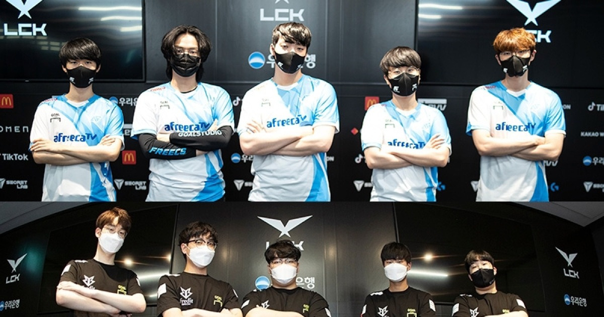 [LCK] 프레딧-아프리카, 2R 맞대결서 주전 5인 총출동