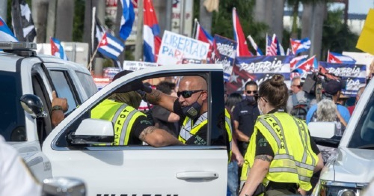 USA FLORIDA CUBANS DEMONSTRATION CUBA