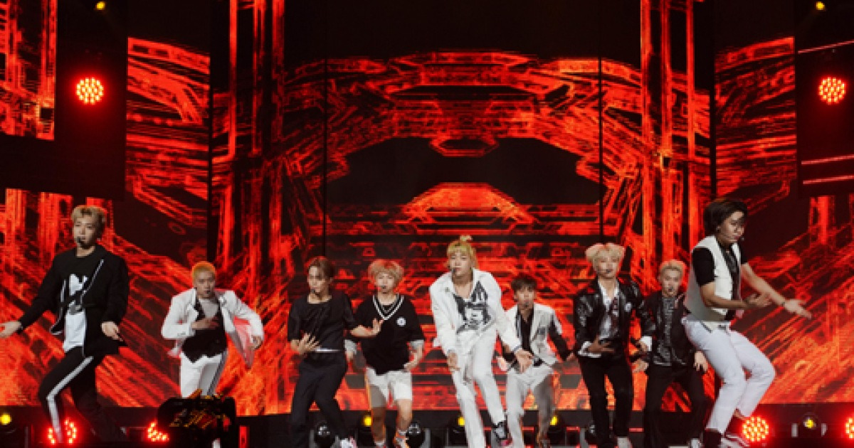 [MD포토] T1419 '에너지 넘치는 무대'