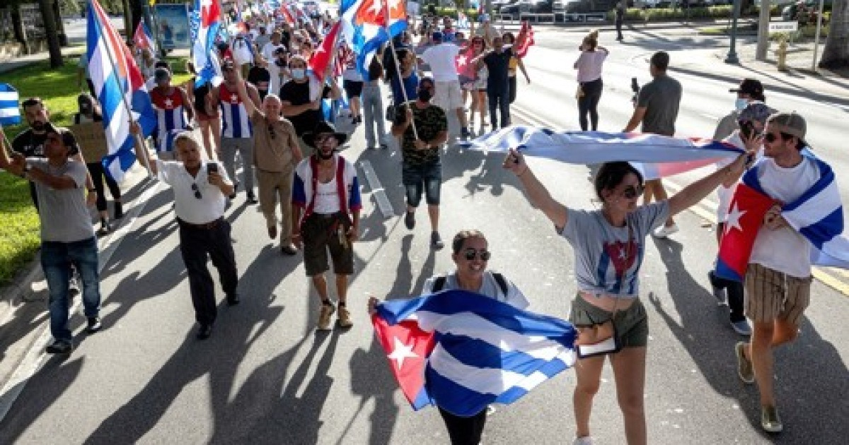 USA FLORIDA CUBANS DEMONSTRATION