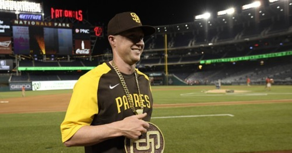 Padres Nationals Baseball