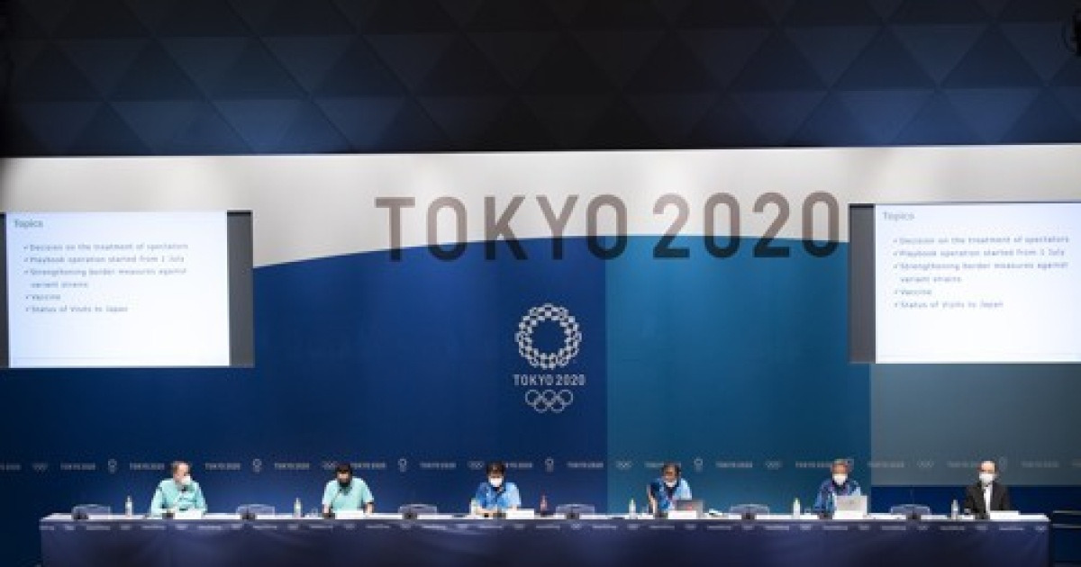 (TOKYO2020) JAPAN-TOKYO-OLYMPICS-PRESS CONFERENCE