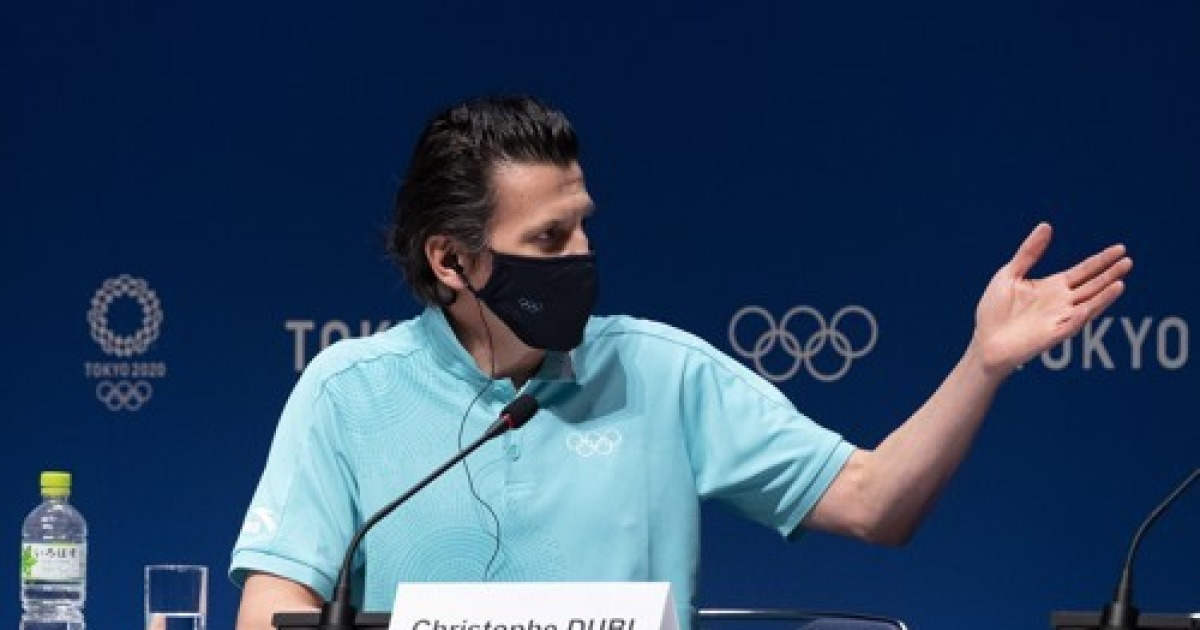 (TOKYO2020) JAPAN-TOKYO-OLYMPICS-PRESS CONFERENCE
