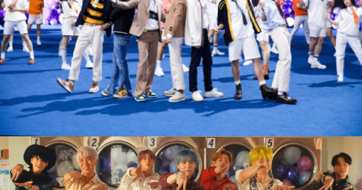 BTS' sign language dance for "Permission to Dance" draws int'l appreciation