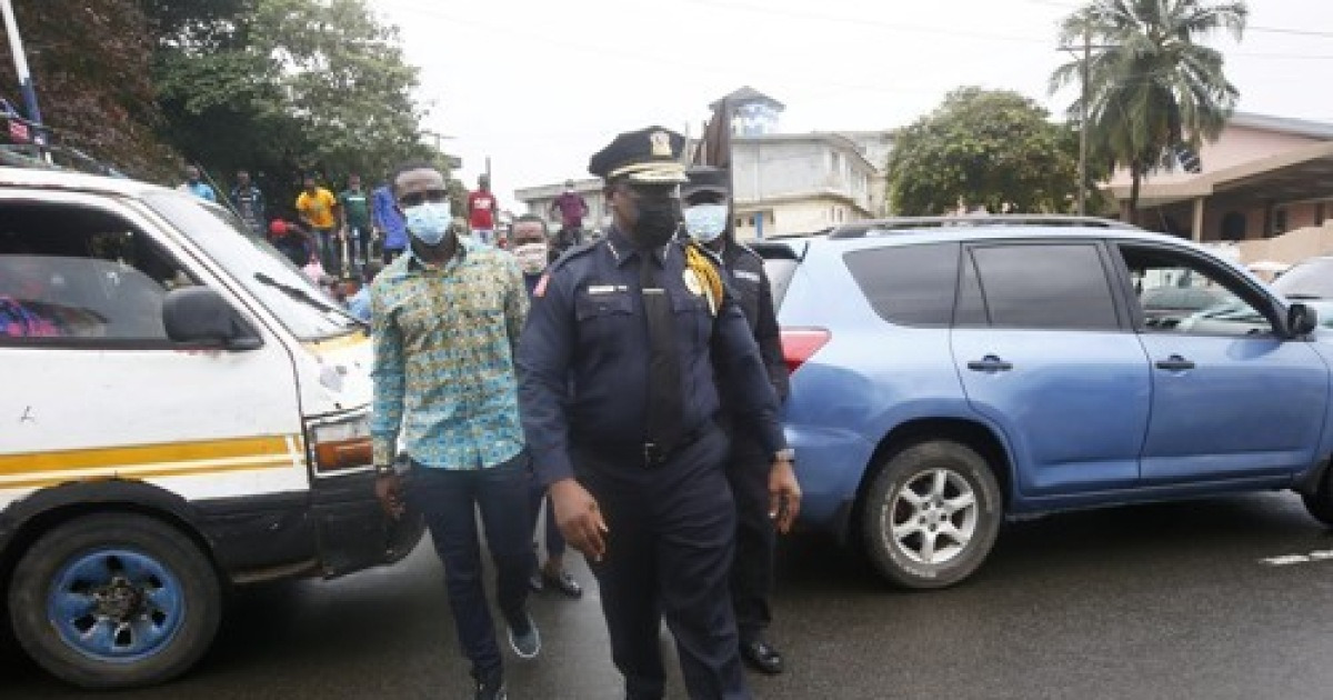 LIBERIA TRANSPORT WORKERS PROTEST