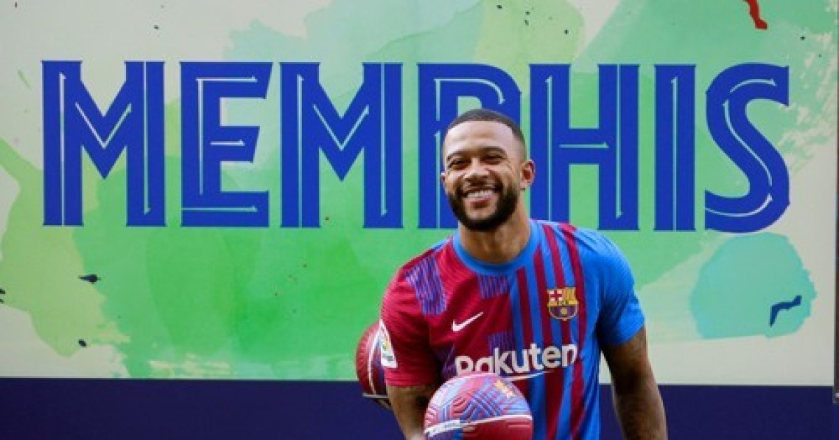 SPAIN SOCCER MEMPHIS DEPAY