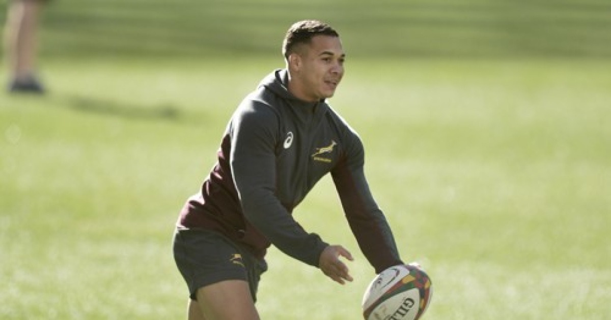 SOUTH AFRICA SPRINGBOK TRAINING