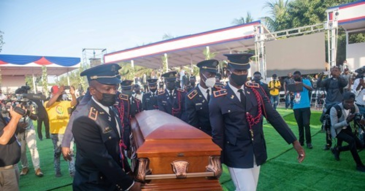 HAITI CRISIS PRESDENT MOISE WAKE KEEPING