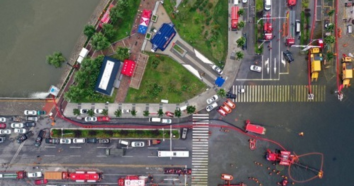 CHINA-HENAN-WEIHUI-DRAINAGE-FLOOD RESCUE (CN)