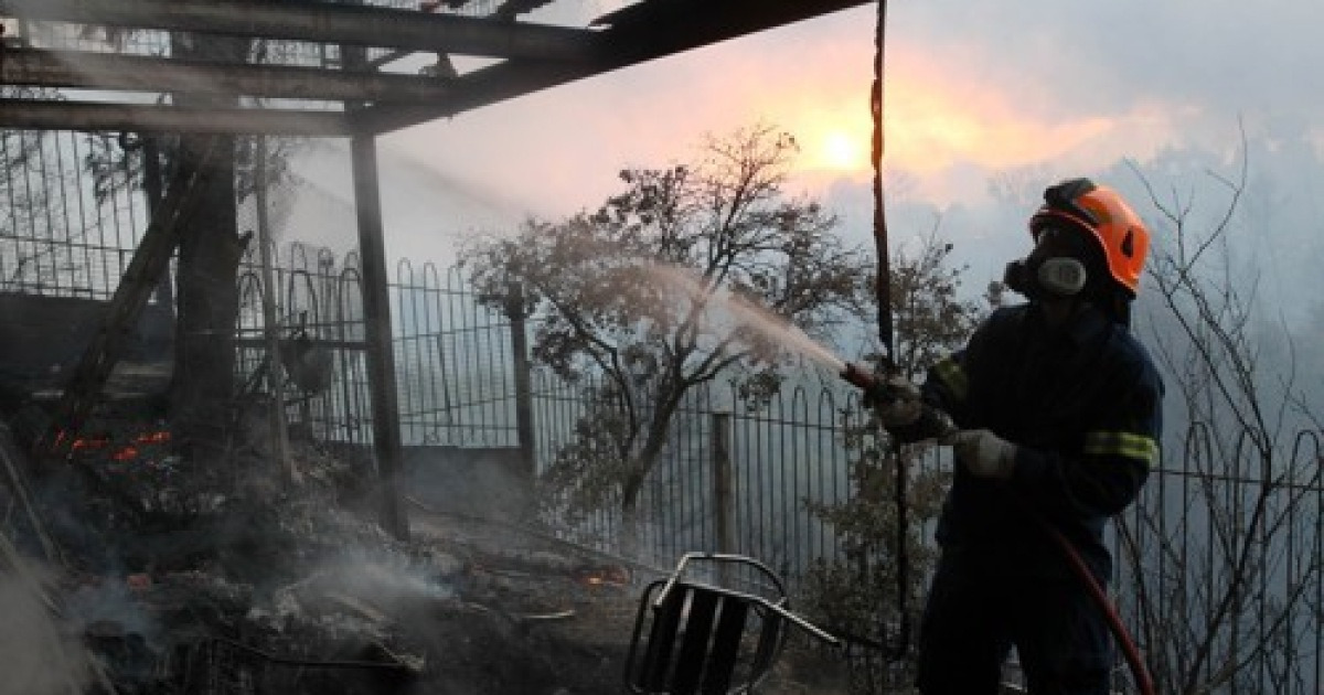 GREECE-ACHARNES-WILDFIRE