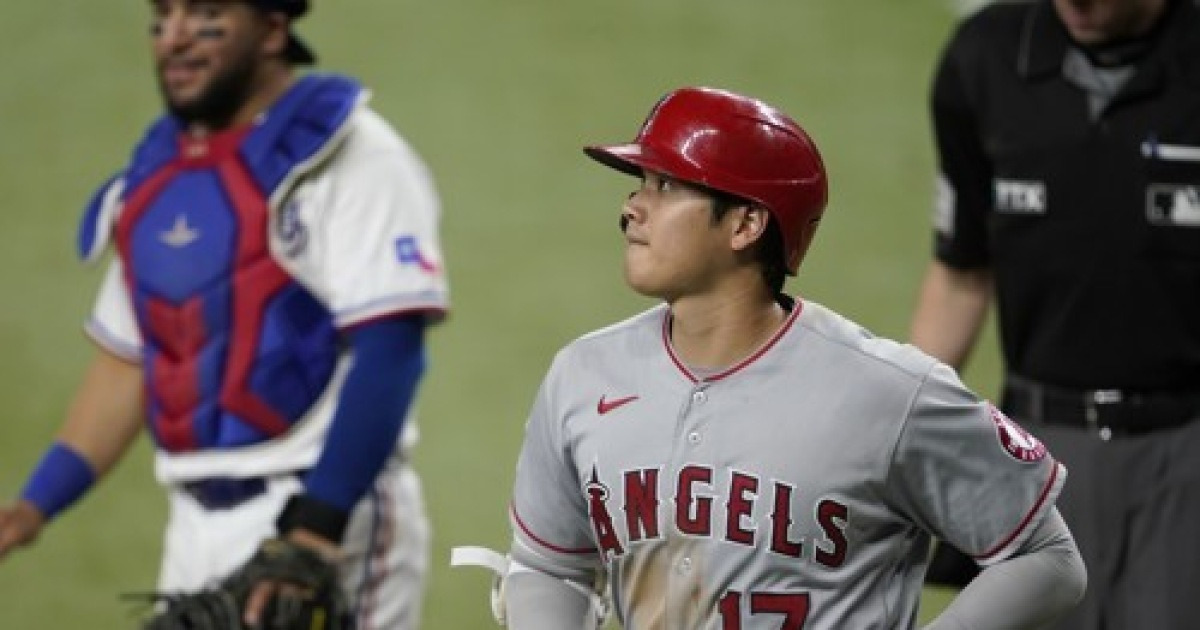 Angels Rangers Baseball