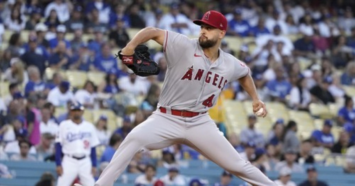 Angels Dodgers Baseball